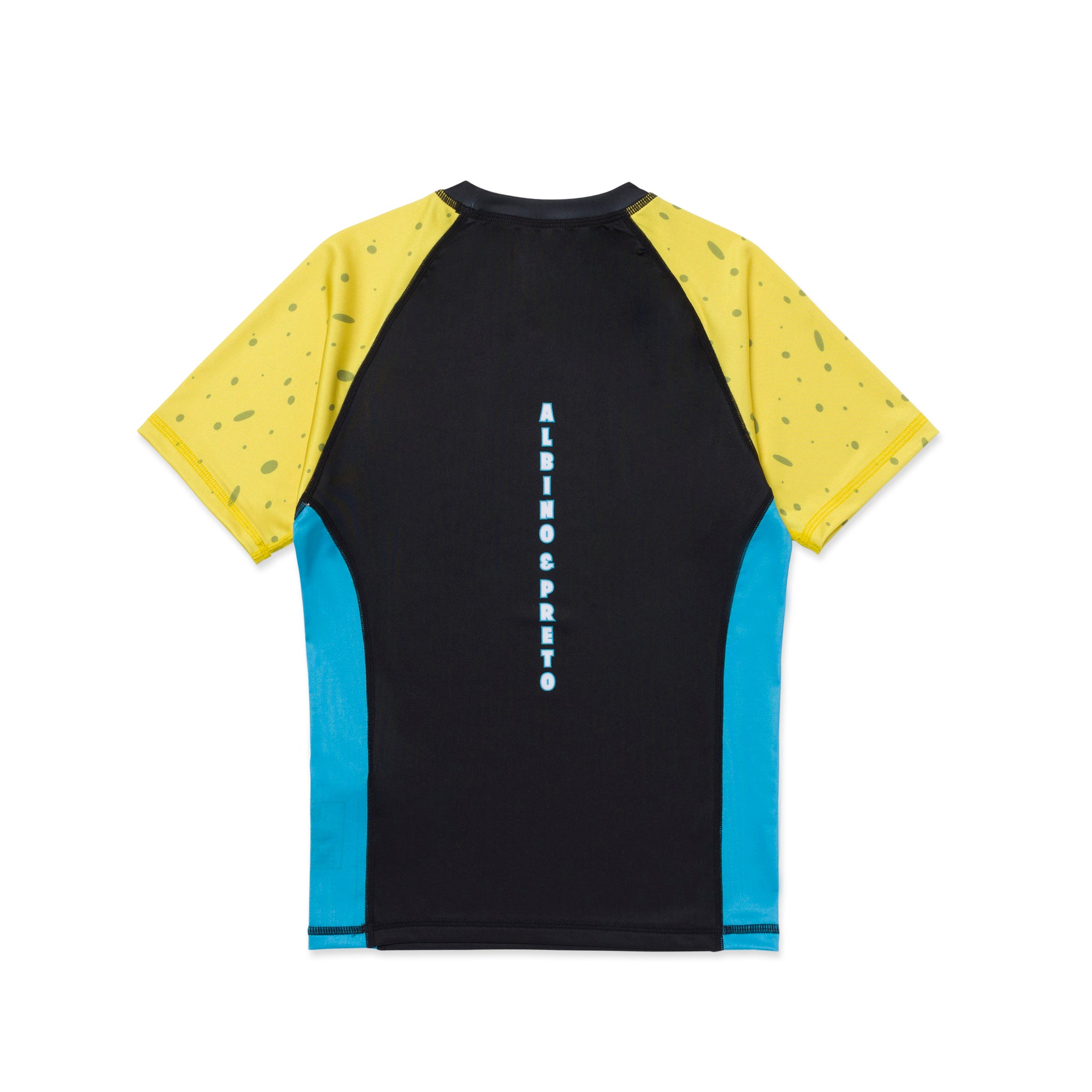 A&P x SPONGEBOB® 2 KIDS SS RASHGUARD – ALBINO & PRETO