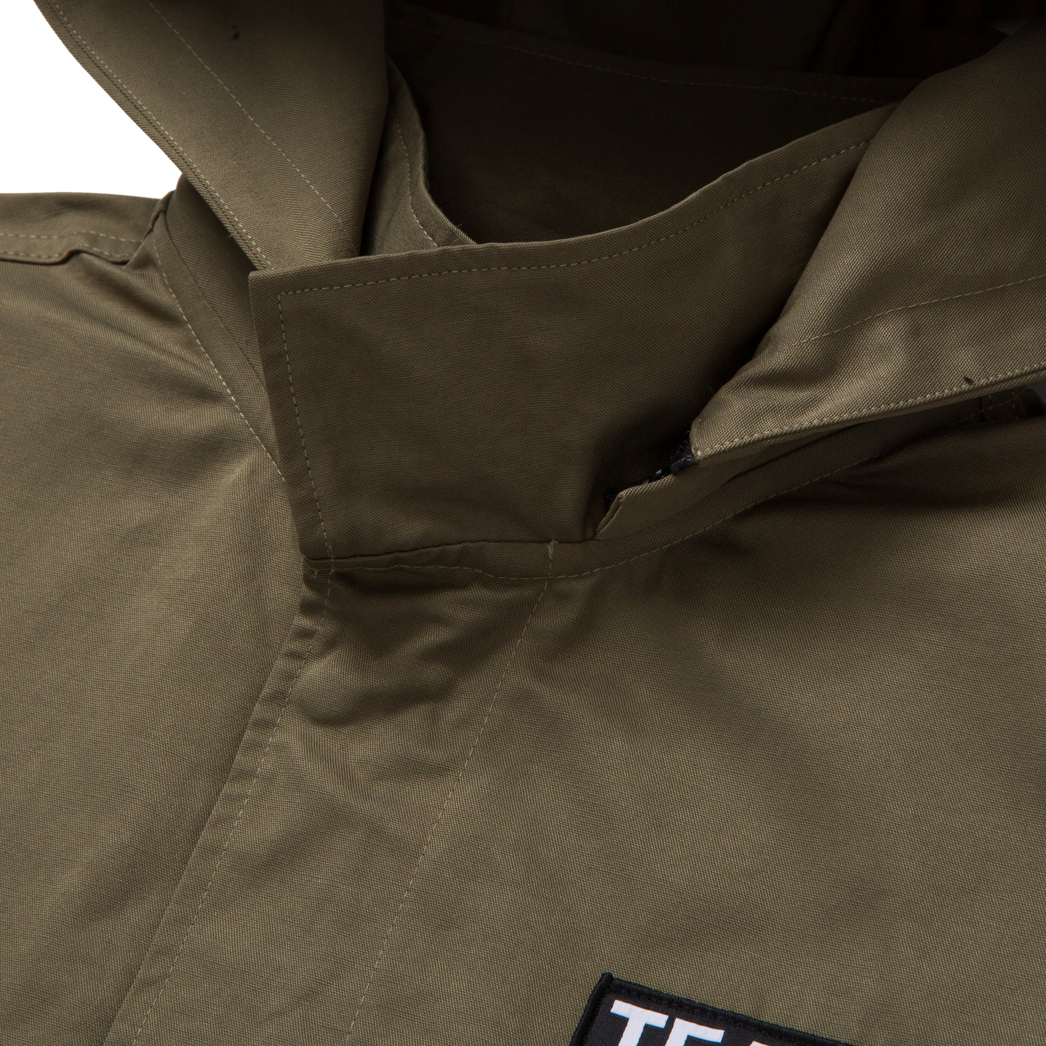 A&P 2023 TEAM HOODED PARKA JACKET – ALBINO & PRETO